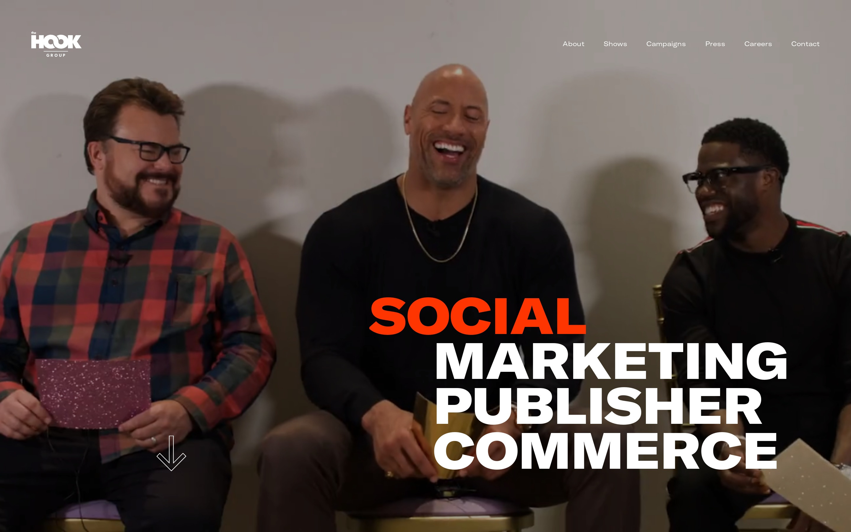 The Hook Group | Home website design inspiration • MaxiBestOf